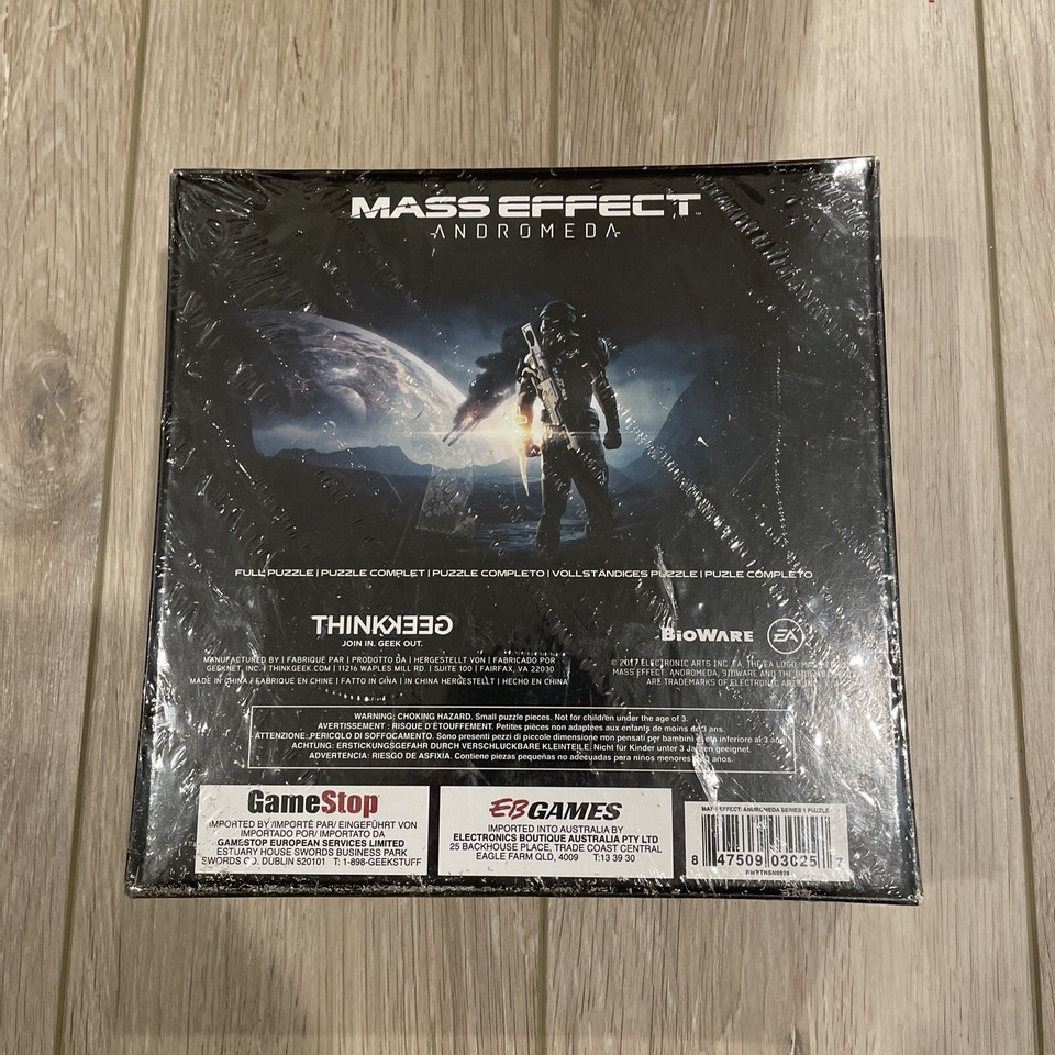 Mass Effect Andromeda Series 1 Puzzle 750pc Gamestop Thinkgeek Bioware ...