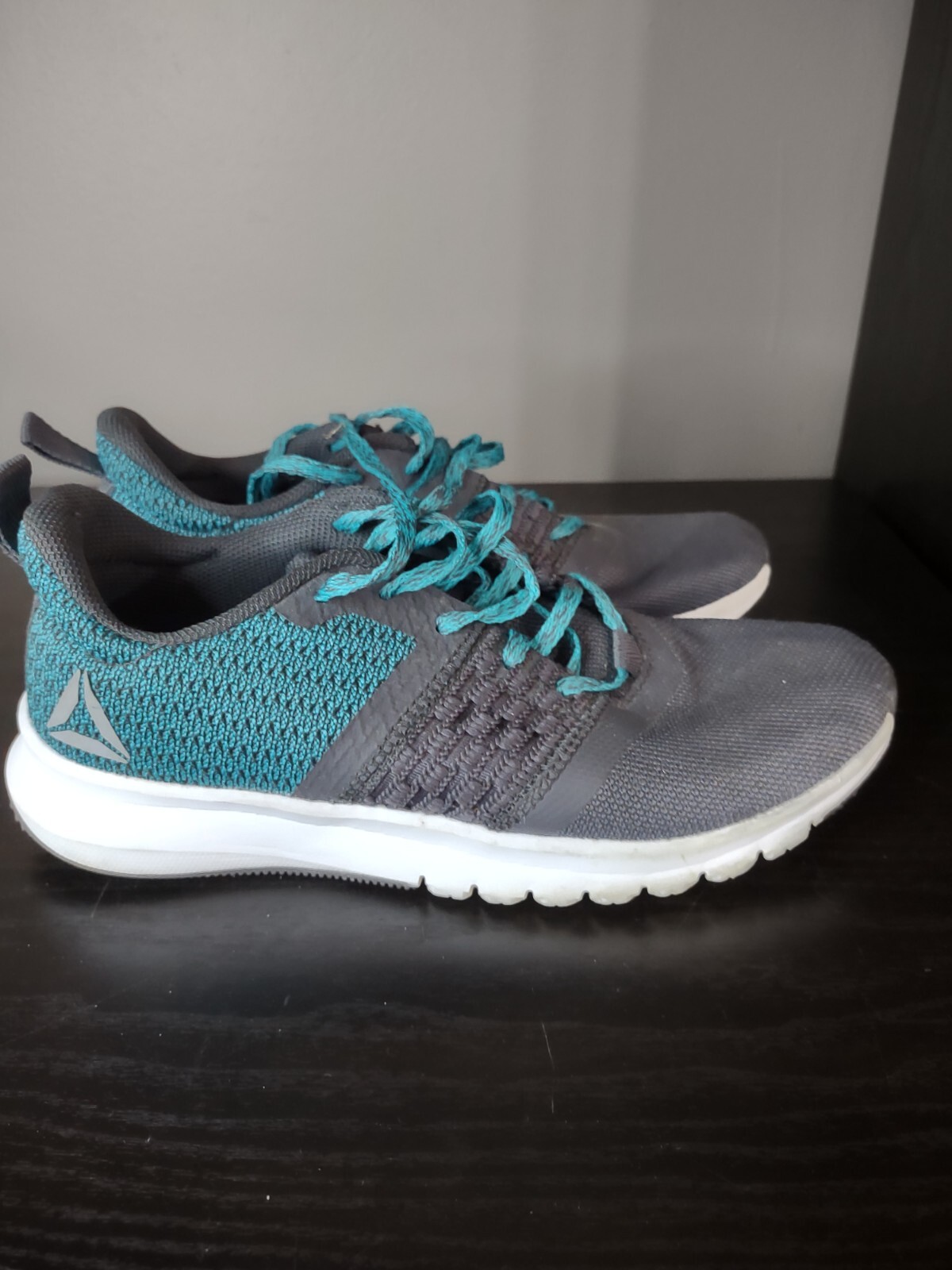 Size+8.5+-+Reebok+Print+Lite+Blue%2FGray for sale online | eBay