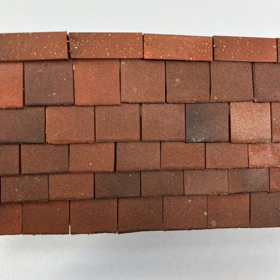 Dolls House 1:12th Scale Styrene Miniature Roof Tiles 6 Colours 250/500 ...