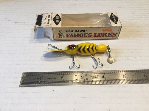Fish Hawk Vintage 4010a Fishing Lure With Box NOS. | eBay
