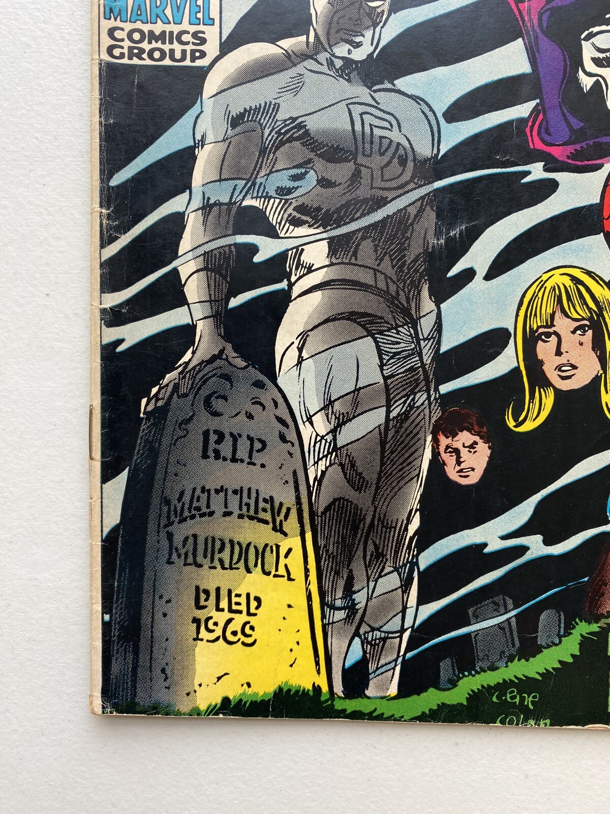 DAREDEVIL #54 1969 Marvel Comics 1st App Starr Saxon Mister Fear Silver ...