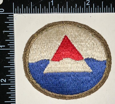 WWII US Army Iceland Base Command BLACKBACK BRITISH MADE Patch | eBay