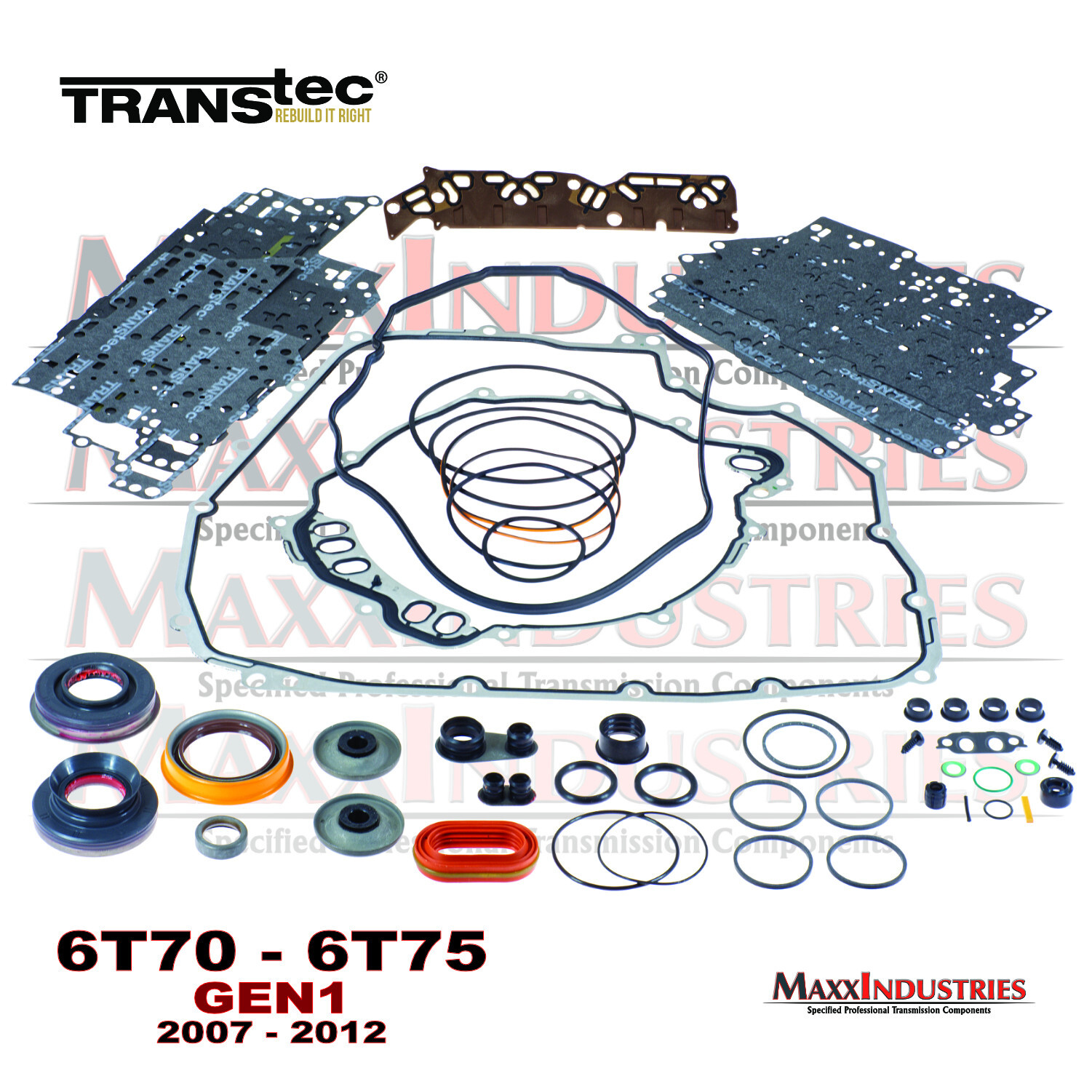 6T70 6T75 Transmission Rebuild Kit Gen1 2007-2012 Gaskets-Seals-O-rings ...
