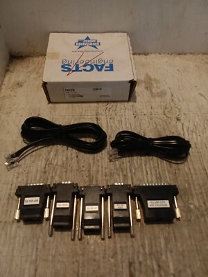 Facts Engineering Universal Cable Kit With 2 Cables/5 Plugin Adapters ...