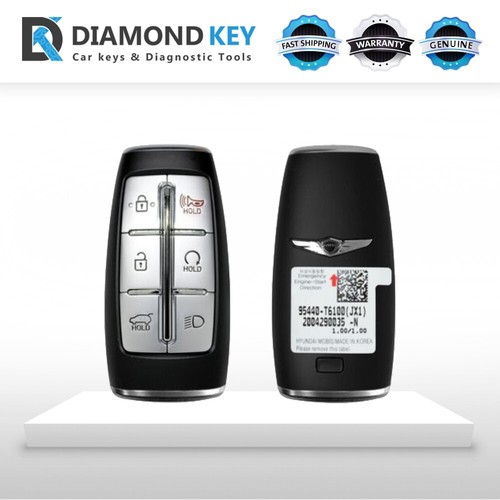 GENUINE HYUNDAI GENESIS GV80 2021-2022 SMART KEY 6BUTTONS 433MHZ-95440 ...