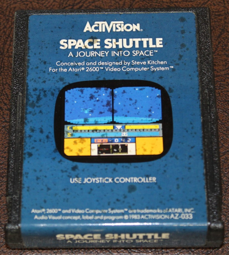 Activision/Atari 2600 Space Shuttle Cartridge Cart Only-No Box/Manual ...