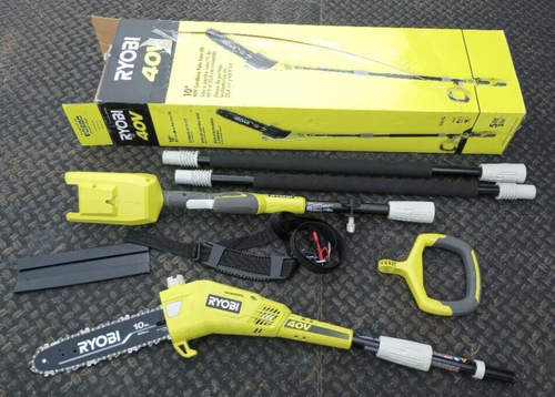 RYOBI RY40051 Cordless 40V 10" Pole Chain Saw RY40506 Tool Only Free US ...