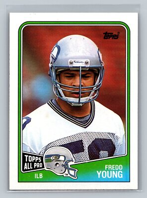 1988 Topps #143 AP Fredd Young Seattle Seahawks Mint | eBay