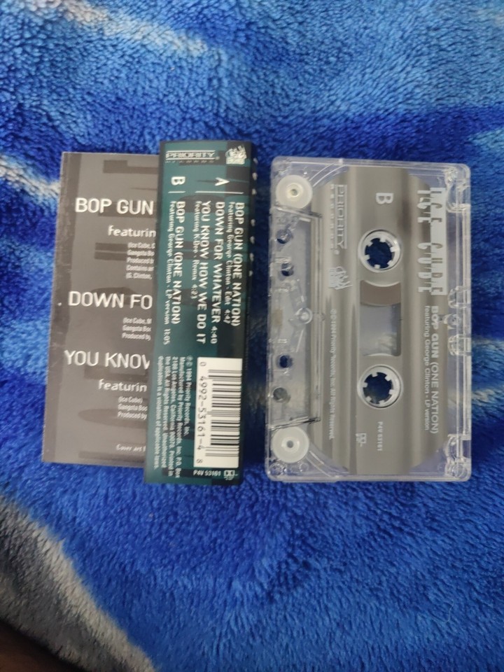 Ice Cube Cassette Bop Gun (One Nation) You Know How We Do It ...