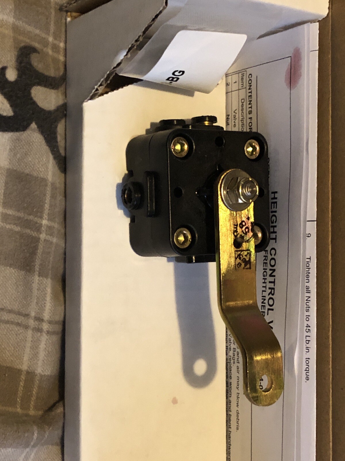 BARKSDALE LEVELING VALVE-CAB MOUNT BKS-KD2510 | eBay