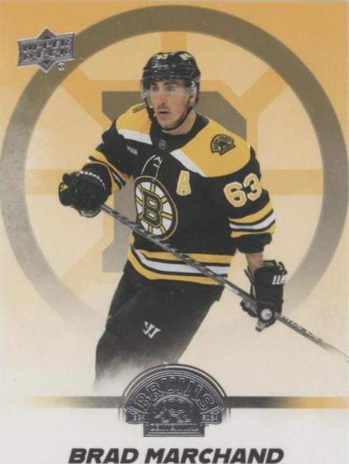2023-24 Upper Deck Boston Bruins Centennial Box Set - Brad Marchand #45 ...