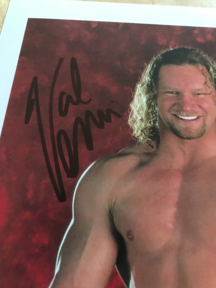 VAL VENIS Autograph Signed 8x10 Photo WWF WWE WCW TNA ECW TNA With ...