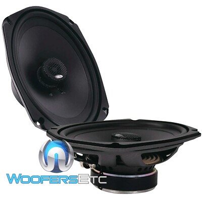 OPEN BOX ARC AUDIO X2-692 6x9" 75W RMS 2-WAY COAXIAL CAR AUDIO SPEAKERS ...