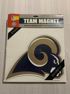 Los Angeles Rams Throwback NFL Car Magnet 12" Fremont Die | eBay