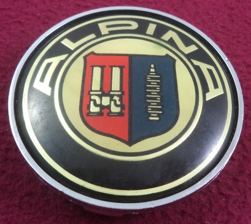 Alpina Wheels Black / Chrome Custom Wheel Center Cap (1) | eBay