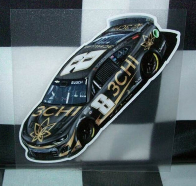KYLE BUSCH #8 3CHI CAR NASCAR RACING WINCRAFT 4X4 DECAL SHEET STICKER ...