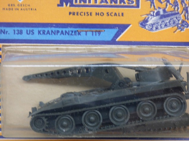 Roco Minitanks Z-138 HO 1 87 US Army T-119 Tank Recovery Vehicle for ...