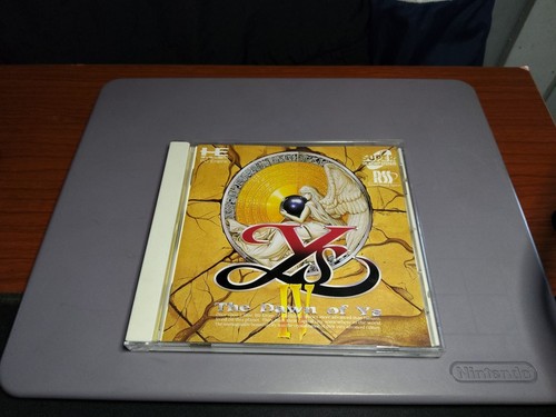 PC Engine Ys IV: The Dawn of Ys CD ROM2 SCD TG16 Turbo *CIB COMPLETE ...