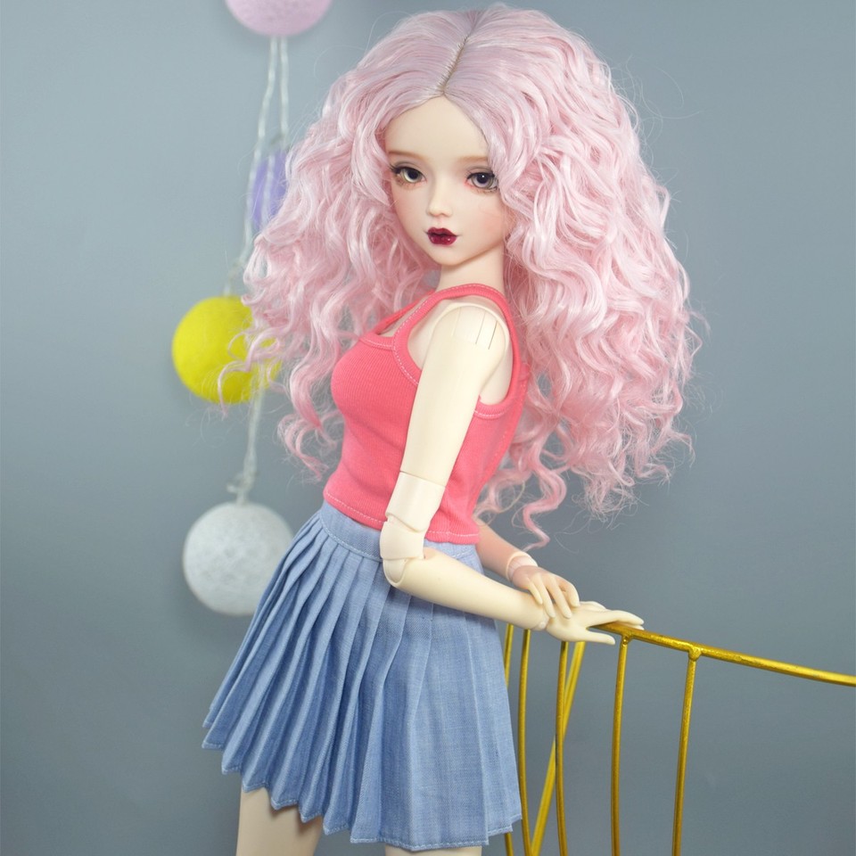 22 inch Female Doll Toy Handpainted Makeup Removable Fashion Outfit 1/3 ...