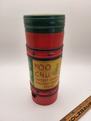 Vintage 1965 Foo Chu Ancient Chinese Fortune Telling Sticks By Lakeside ...