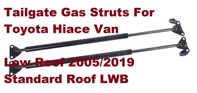 Pair Left + Right Tailgate Gas Struts For Toyota Hiace Van 05-19 Low ...