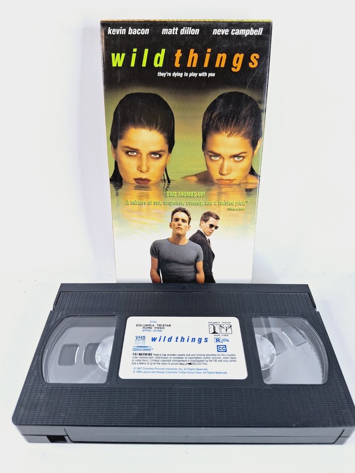 Wild Things VHS 1998 Neve Campbell 43396022867 | eBay