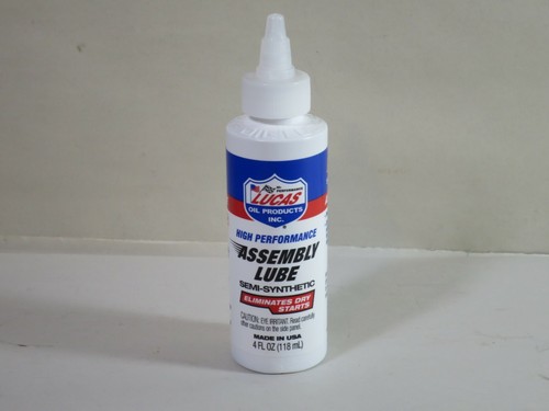 Semi Synthetic High Performance Assembly Lube Lucas 10152 4oz | eBay