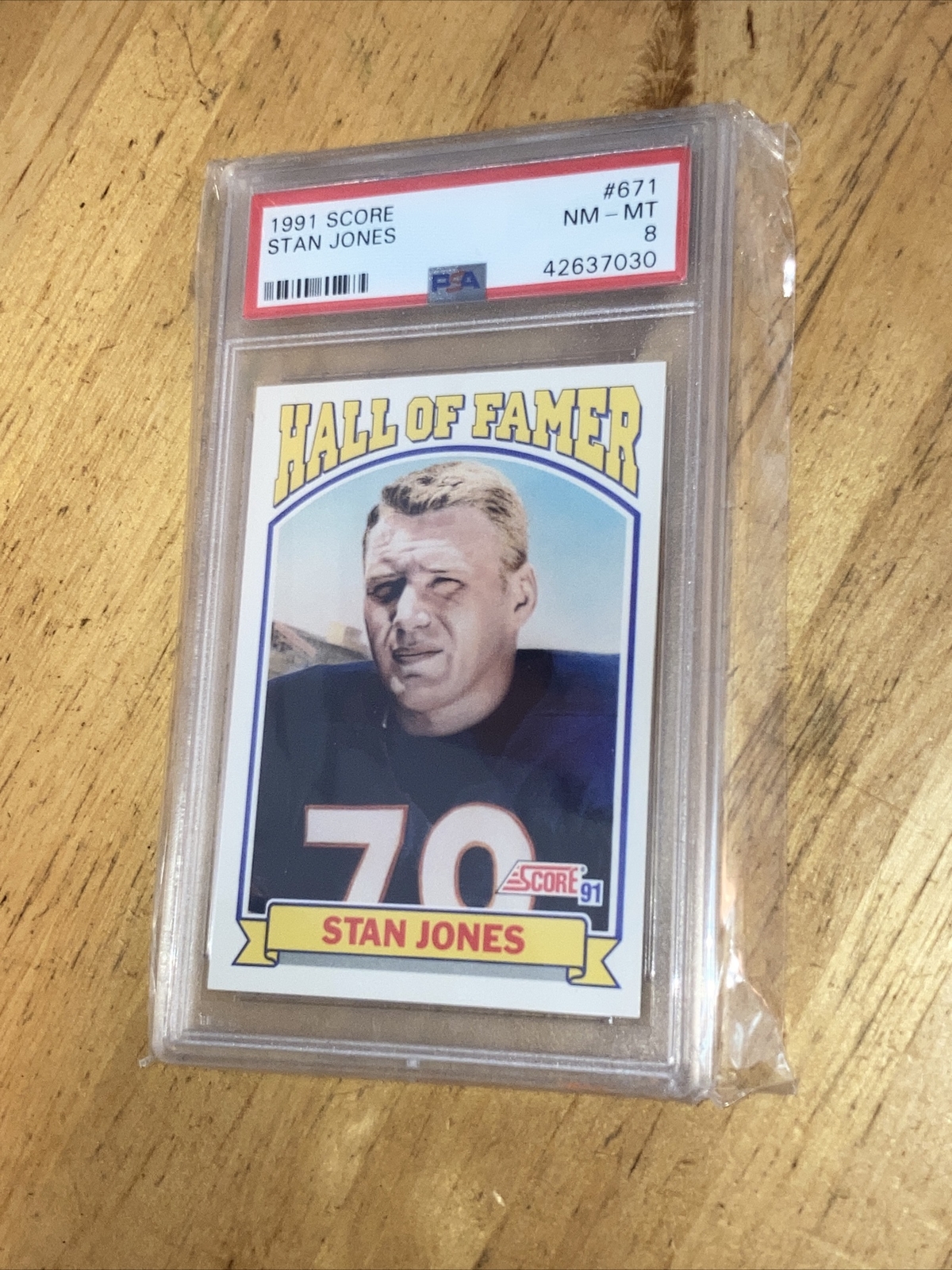 1991+Score+-+Hall+of+Famer+%23671+Stan+Jones for sale online | eBay
