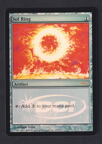 Magic MTG - Sol Ring - Promo Judge - PLAYED - EN - FOIL | eBay