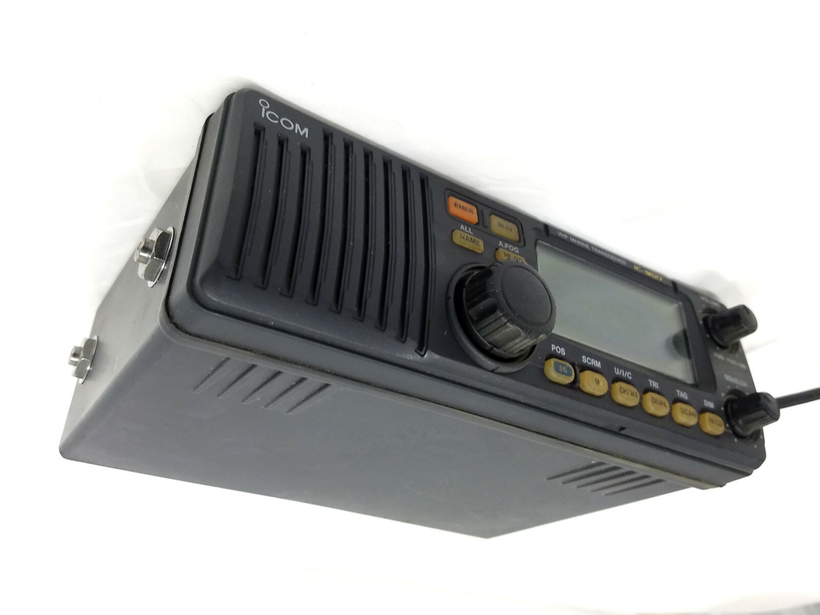 Icom IC-M127 VHF/FM Marine Transceiver Radio w/ Hand Mic ~ Repairable ...