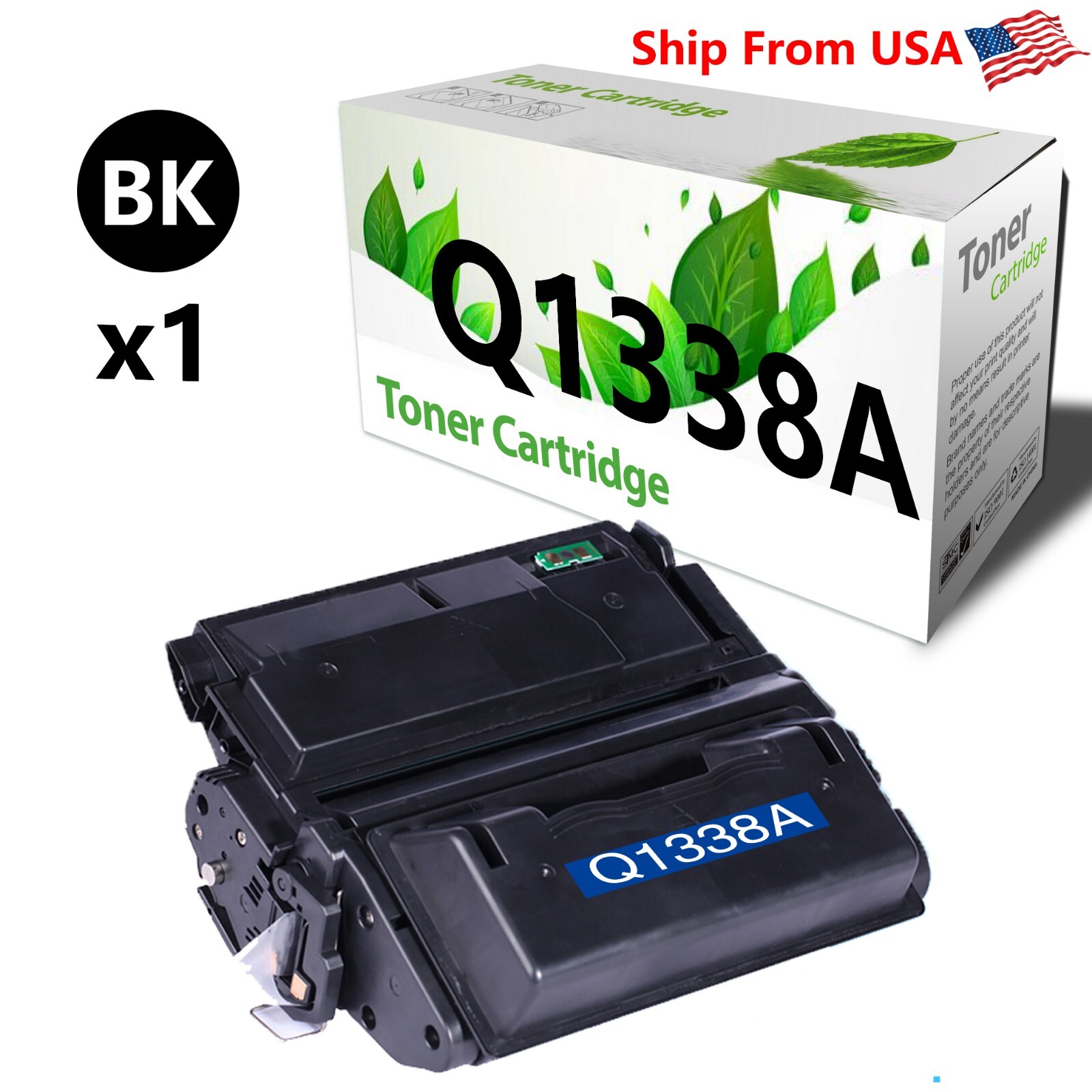 1-Pack Q1338A 38A Toner Cartridge for Laser Jet 4200 4200tn Printer ...