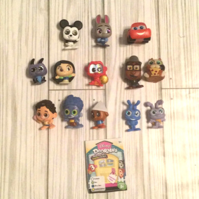 Disney Doorables Series 9 Assorted Lot 13 Flik Judy Roo Luca Mulan ...