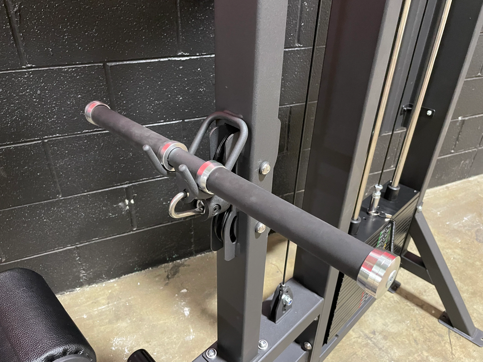 Pin-Loaded Lat Pull Down & Low Row Selectorized Weight Machine TZ-5057 ...