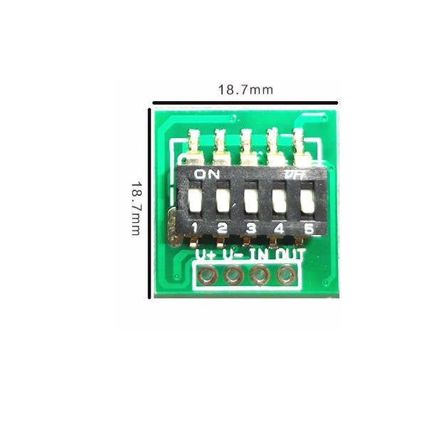 5PCS Timer Switch Controller Module 10S-24H Steady Adjustable Delay ...