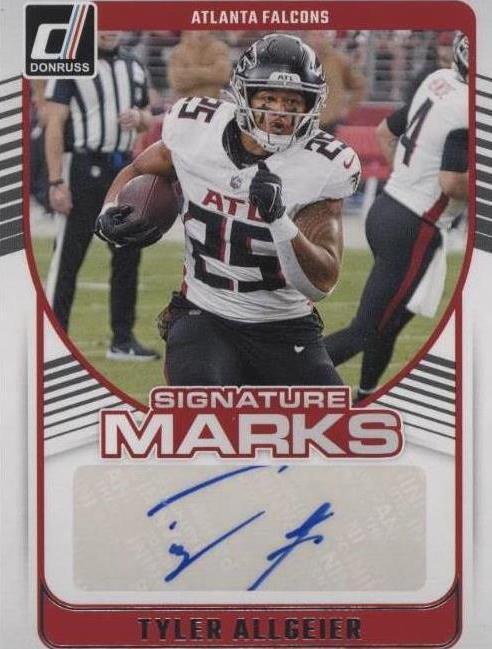 2024 Panini Donruss - Signature Marks Tyler Allgeier #SMA-TAL (AU) for ...