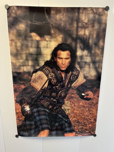 Vintage Official 1996 Duncan MacLeod Highlander The TV Series Poster 23 ...