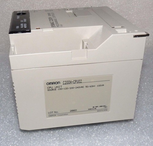 USED Omron PLC Module C200H-CPU02 in good condition | eBay