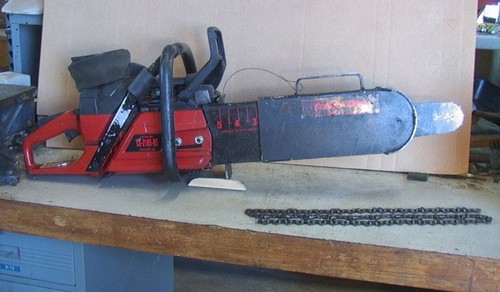 Fire Rescue Saw Cutters Edge CE-2165-RS & D-8 20" Carbide Bullet Chain ...