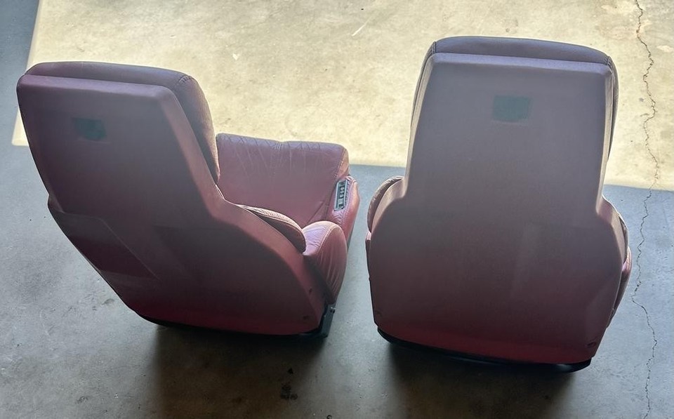 1991 C4 Corvette Corvette Red Sports Seats Nice Condition OEM | eBay