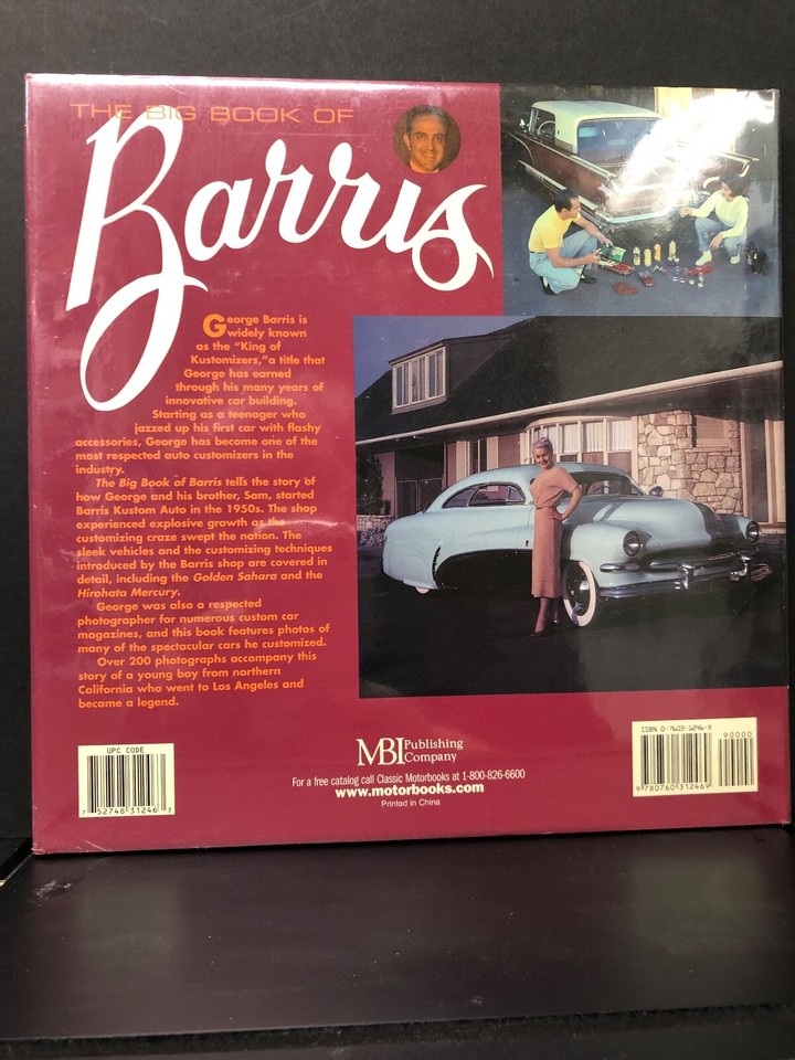 The Big Book of Barris By George Barris & D. Fetherston Hard Back 2002 ...