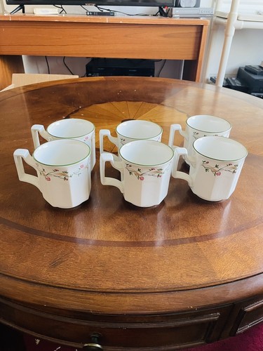Vintage Johnson Brothers "Eternal Beau" Set, 6 Coffee Mugs,England | eBay