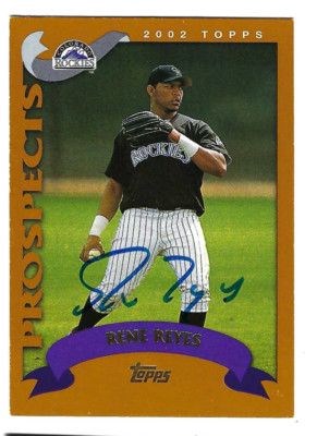RENE REYES 2022 HISTORIC AUTOGRAPHS RETROGRAPHS 2 ON CARD BUYBACK AUTO ...