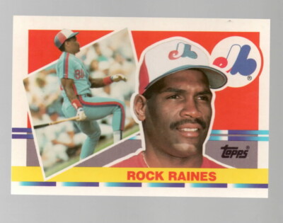 1990 Topps Big #154 Rock Raines NM/Mint | eBay