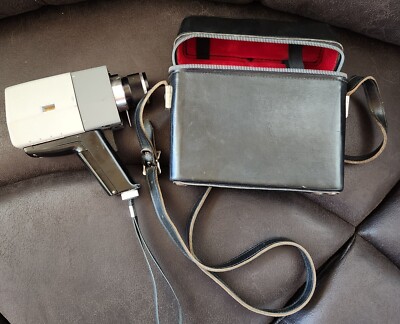 Vintage gaf Anscomatic S/85 Handheld Movie Camera with Case | eBay