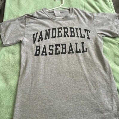 Vanderbilt Baseball T Shirt Gray Size Small Celebrate Beating Vitello ...