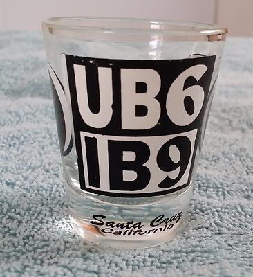 UB6 IB9 Shot Glass Short Santa Cruz Shooter Vodka Whiskey Party Tequila ...