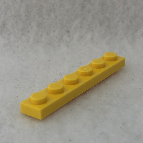 LEGO 3666 Yellow Plate 1 x 6 (x1) | eBay