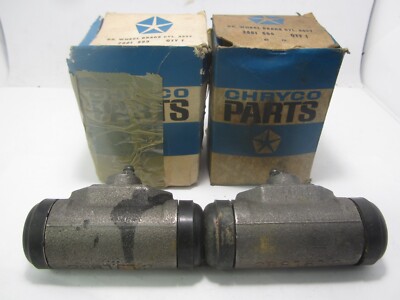 68-70 Dodge Fargo A100 A108 Van Rear Wheel Cylinder Pair NOS 2881599 | eBay
