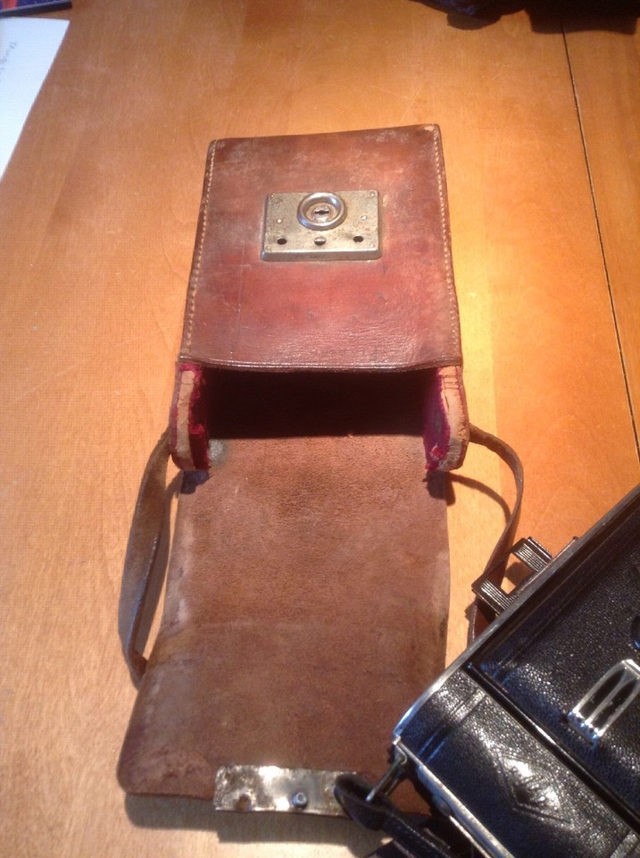 Agfa Billy Compur folding bellows camera w/leather case | eBay