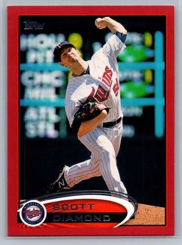 2012 Topps Update #US163 Scott Diamond Minnesota Twins | eBay
